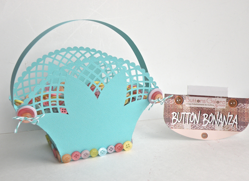 Button Loads of Fun! Spring Gift Basket