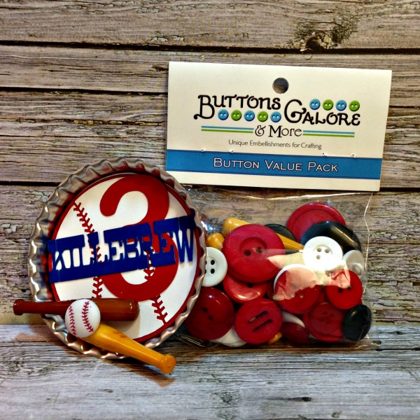 ScrapFest - Jumbo Baseball Bottle Cap