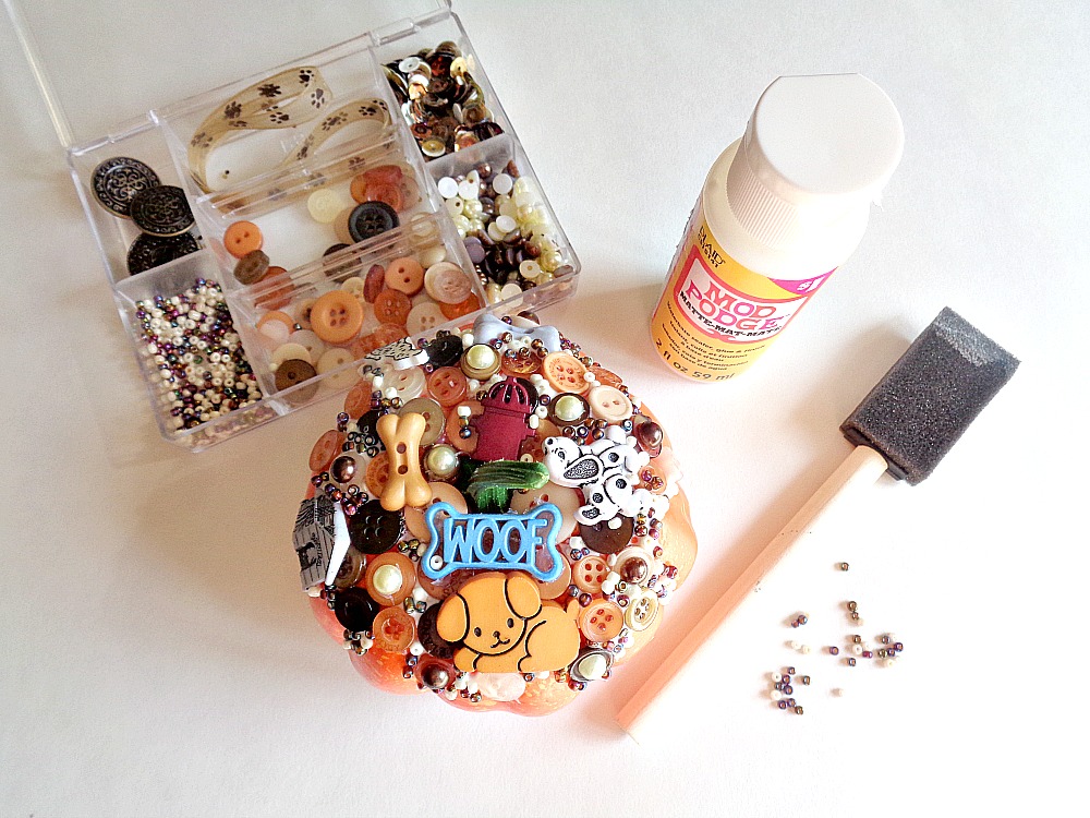 DIY Decorative Pet Pumpkin