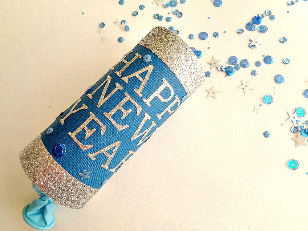 How to Make DIY Confetti Poppers for New Year's Eve
