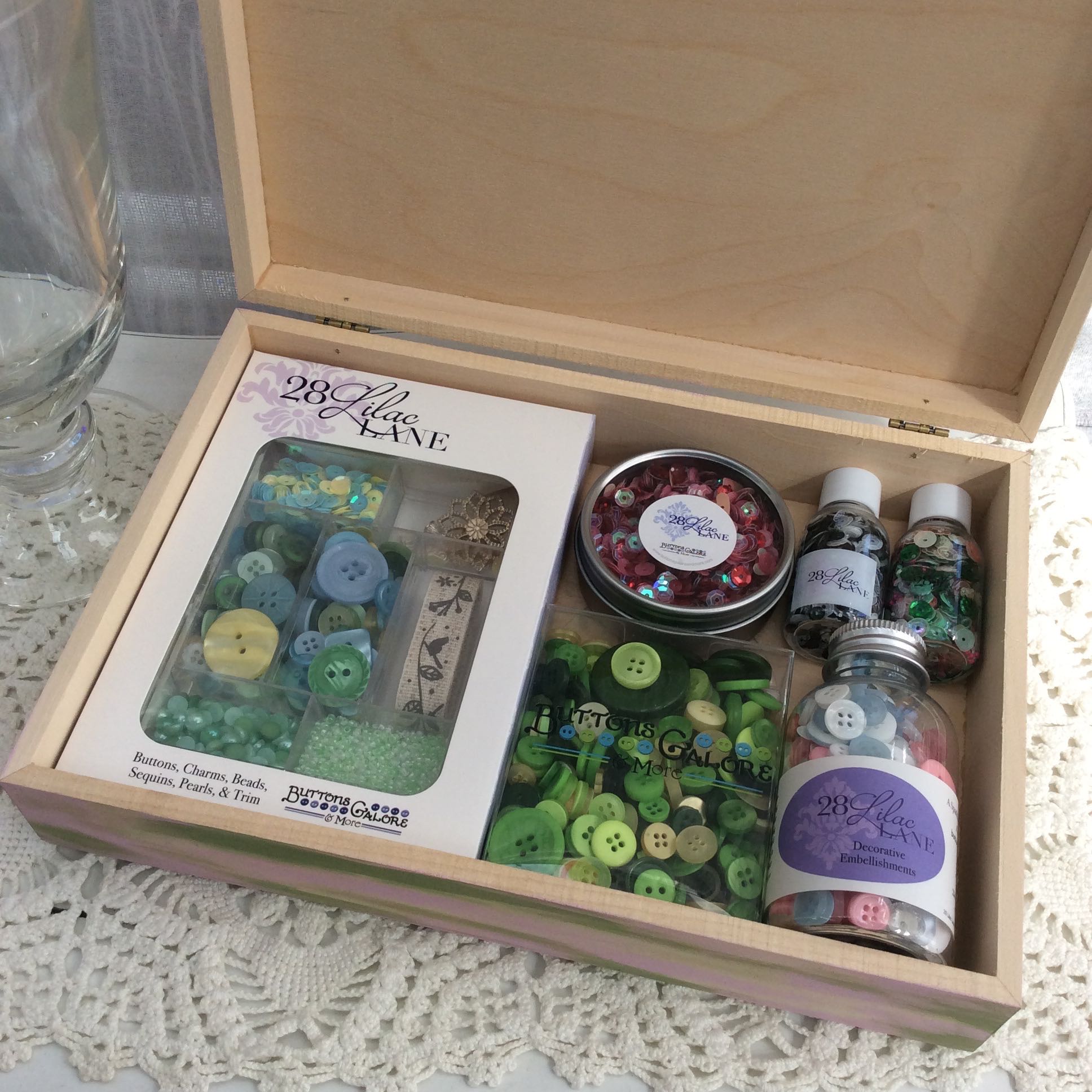 A Button Box for Mother's Day